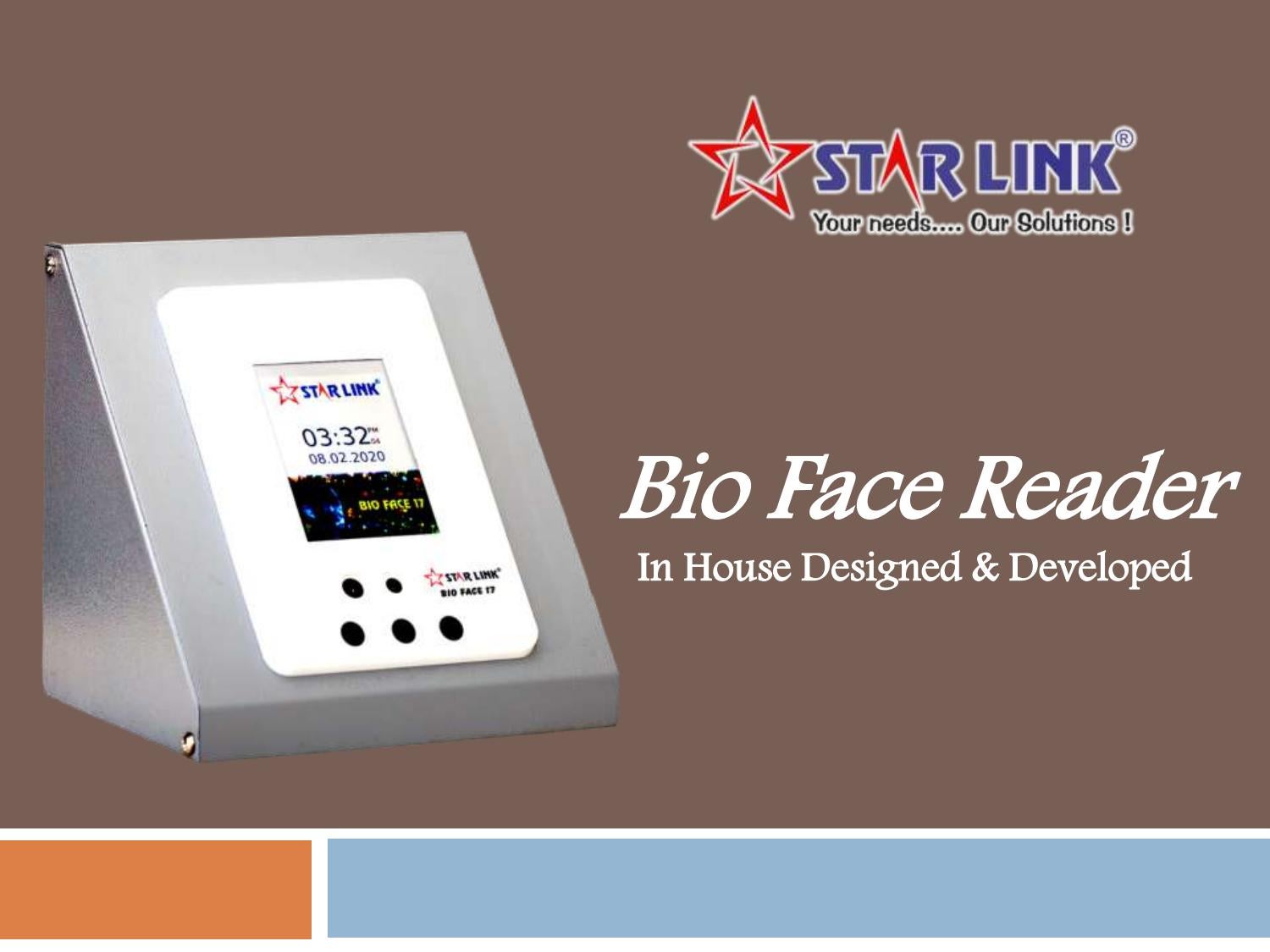 Face Reader | Face Recognition | Attendance System by Star Link - Issuu