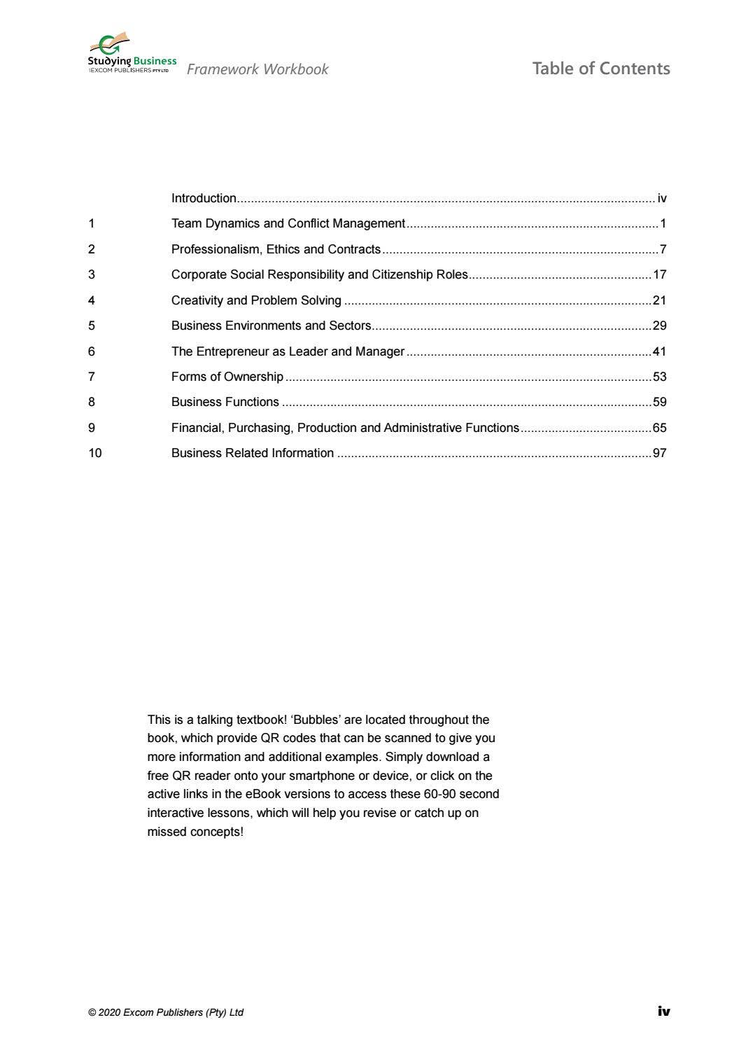 Business Studies Grade 10 Workbook by Impaq - Issuu