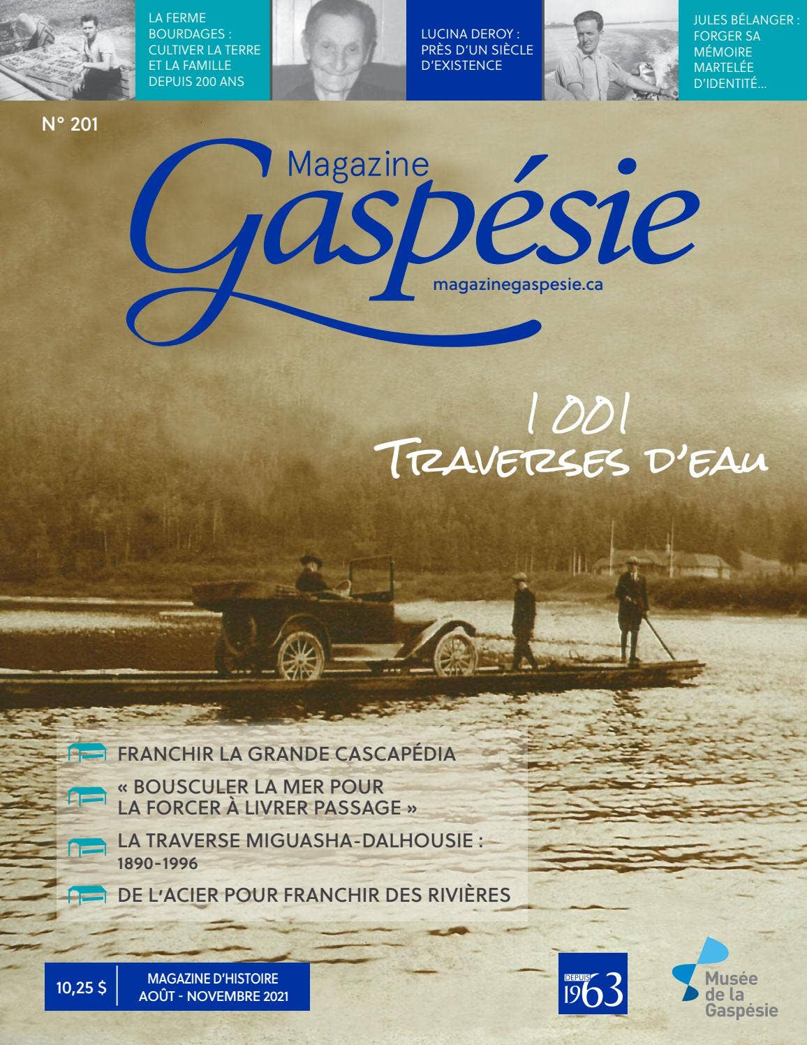 Magazine Gaspésie no. 201 - 1 001 traverses d'eau by Magazine Gaspésie ...