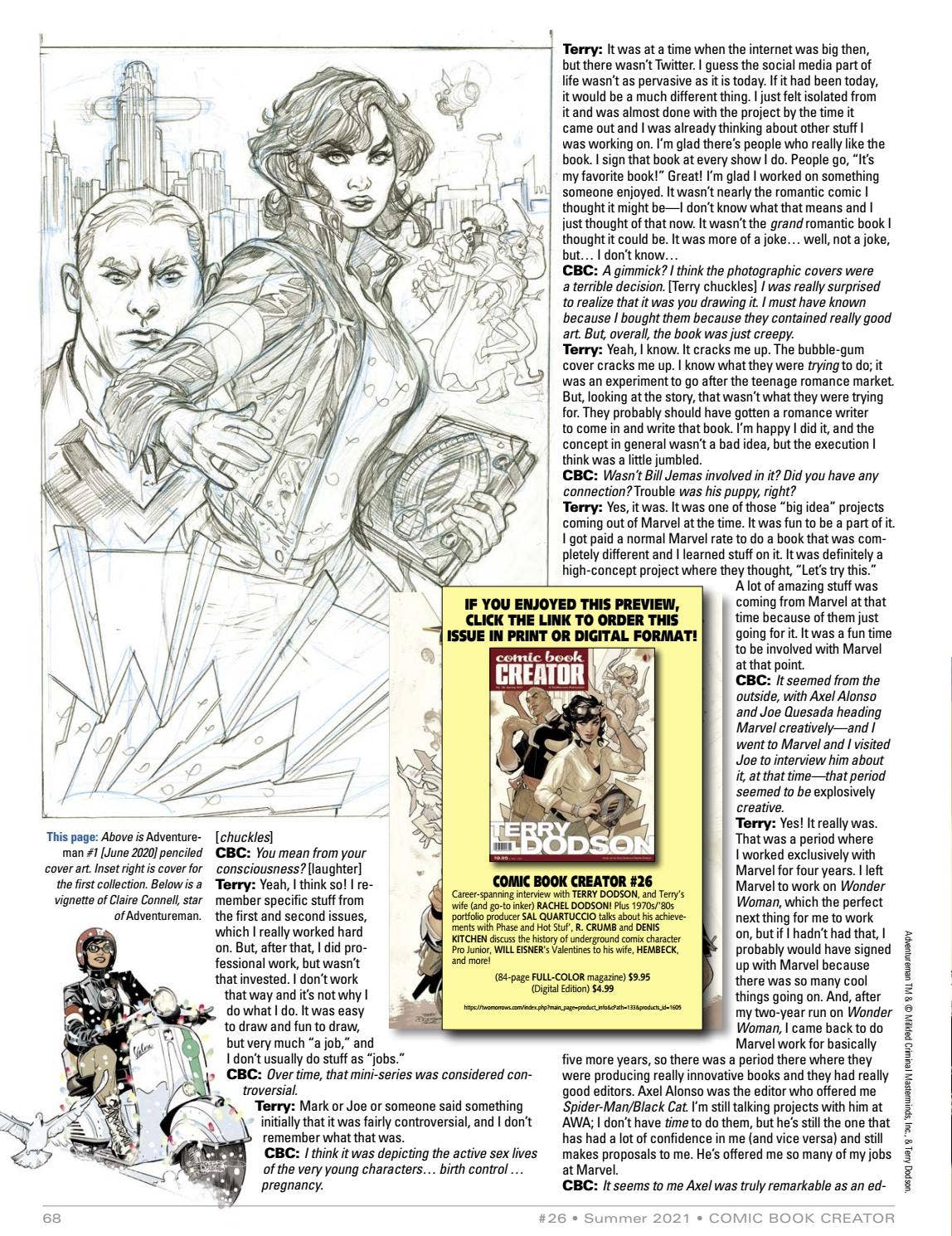 Comic Book Creator #26 Preview by TwoMorrows Publishing - Issuu