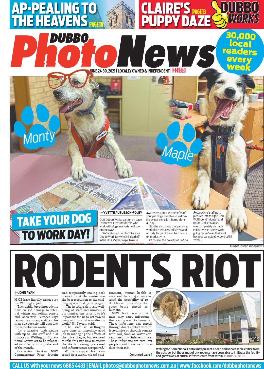 Dubbo Photo News 24.06.2021 by Panscott Media - Issuu