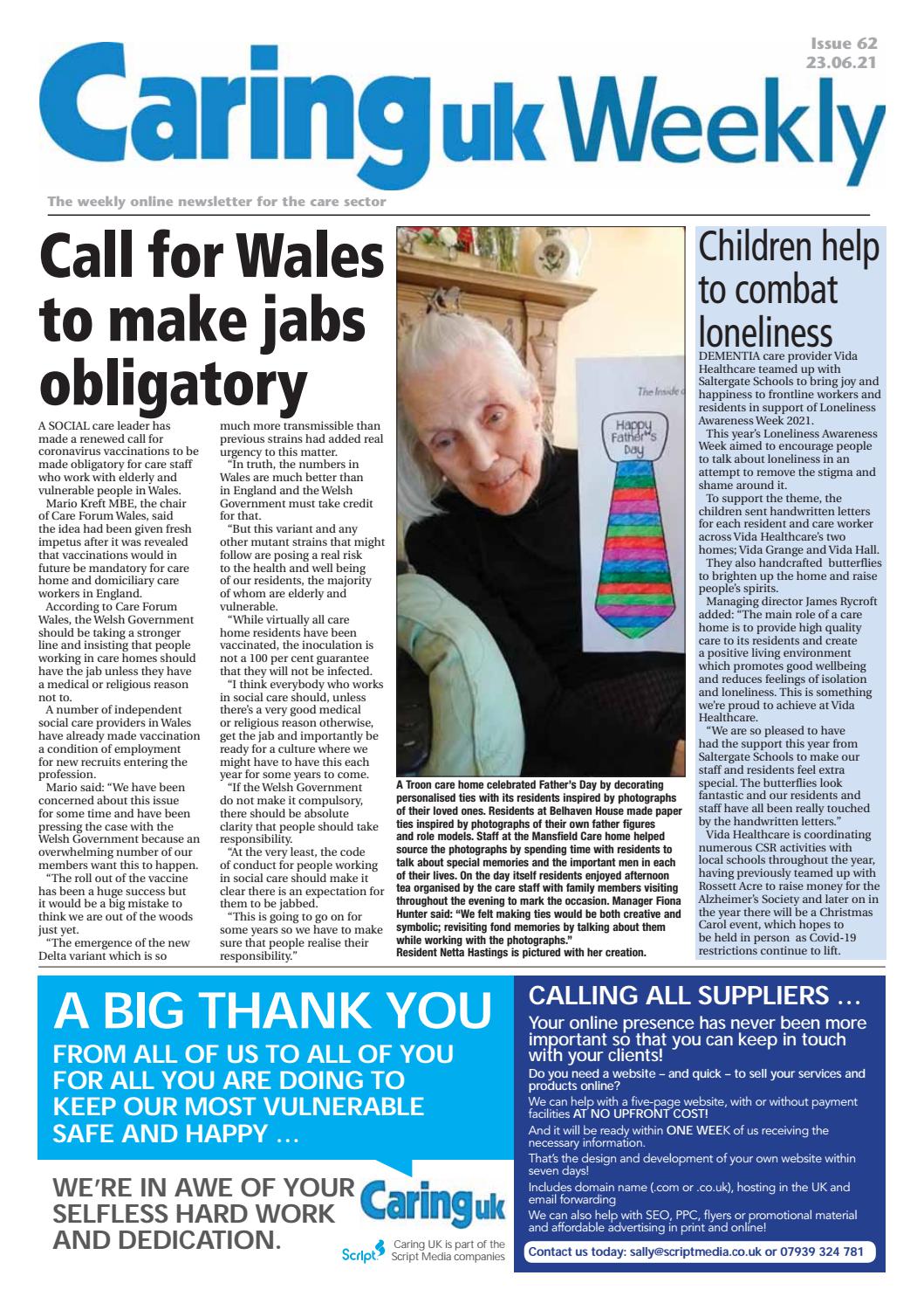 Caring UK weekly by Script Media - Issuu