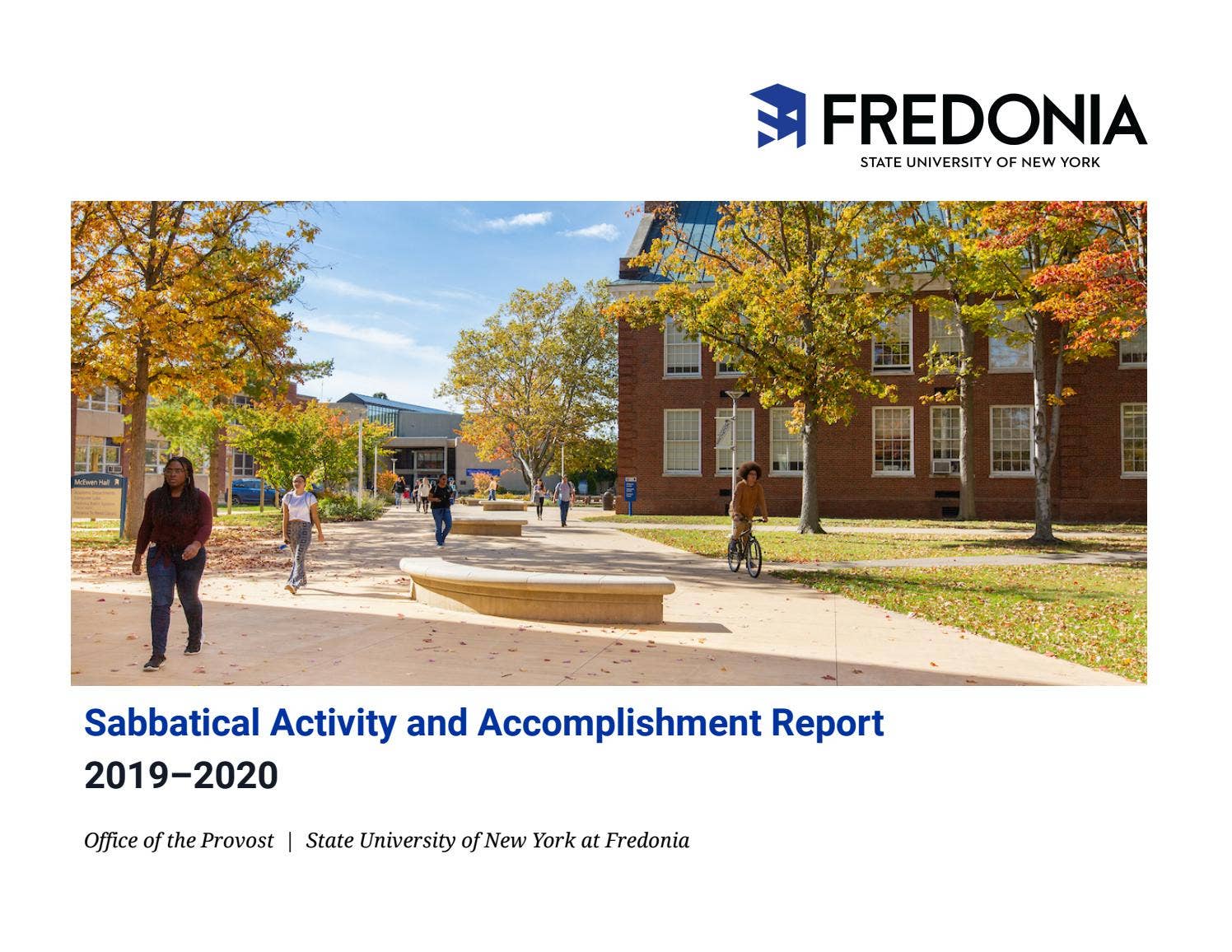 Sabbatical Activity and Accomplishment Report 2019–2020 by SUNY ...