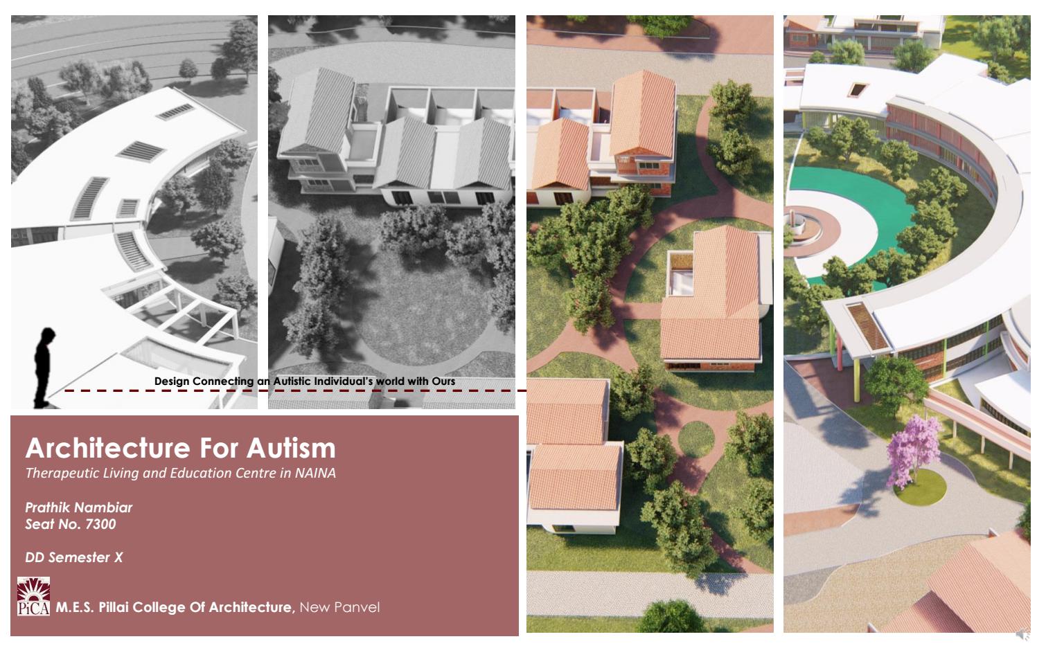 Architecture For Autism Therapeutic Living And Educational Centre In Architecture For Autism Therapeutic Living And Educational Centre In