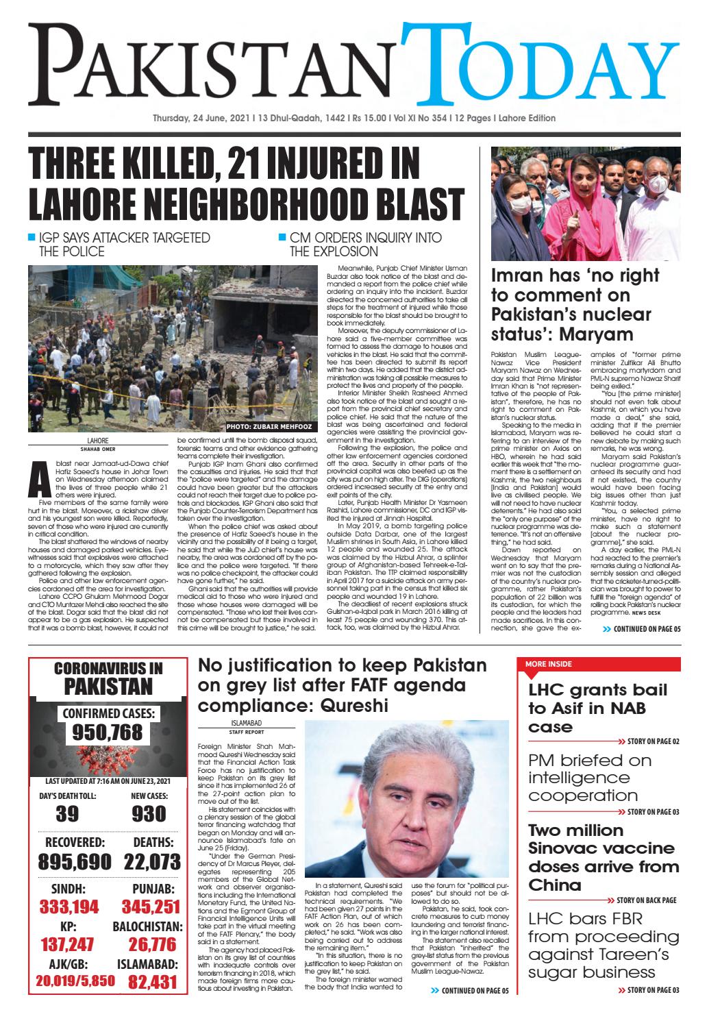 EpaperLHR_21-06-24 by Pakistan Today - Issuu