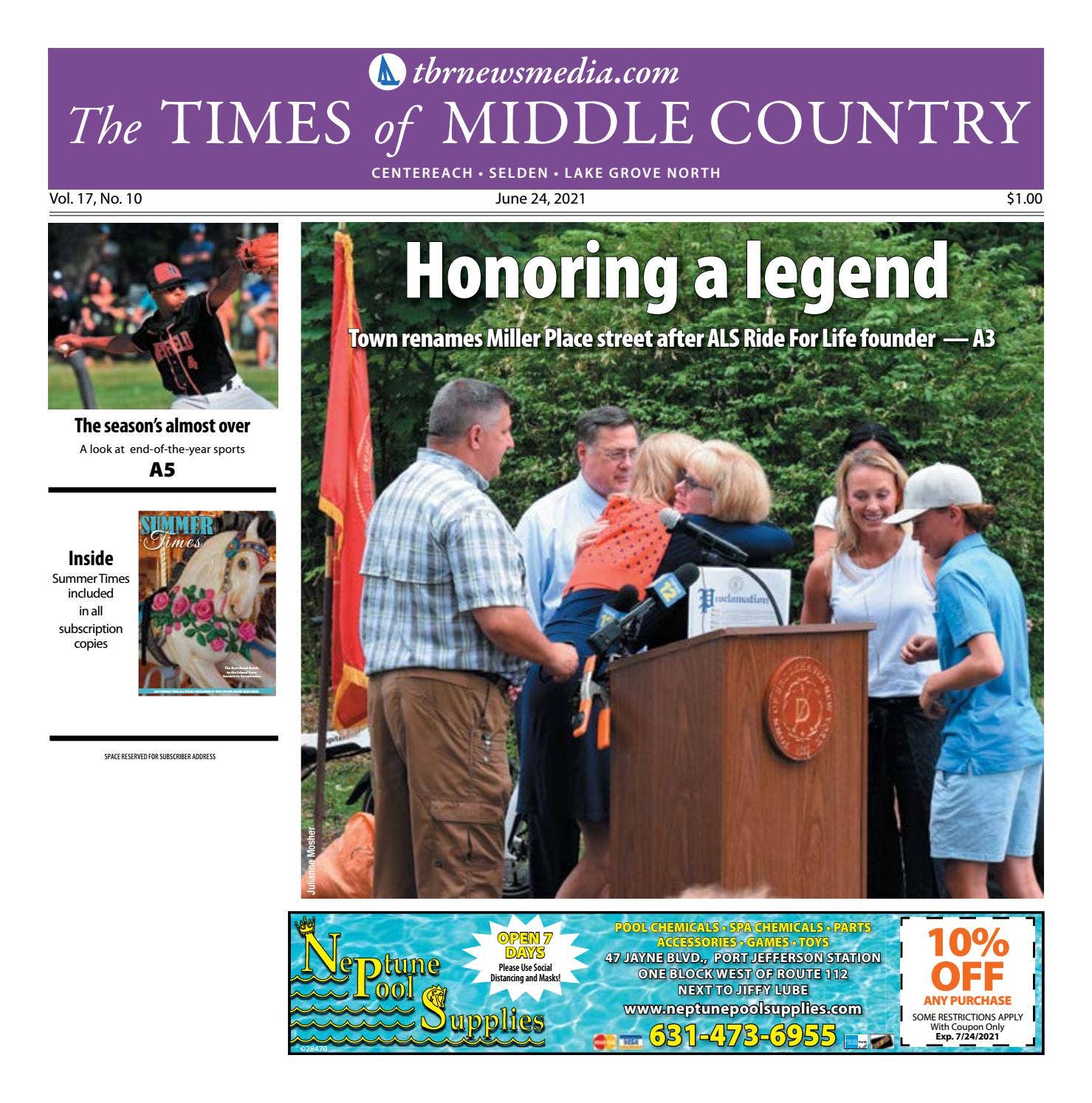 The Times of Middle Country - June 24, 2021 by TBR News Media - Issuu