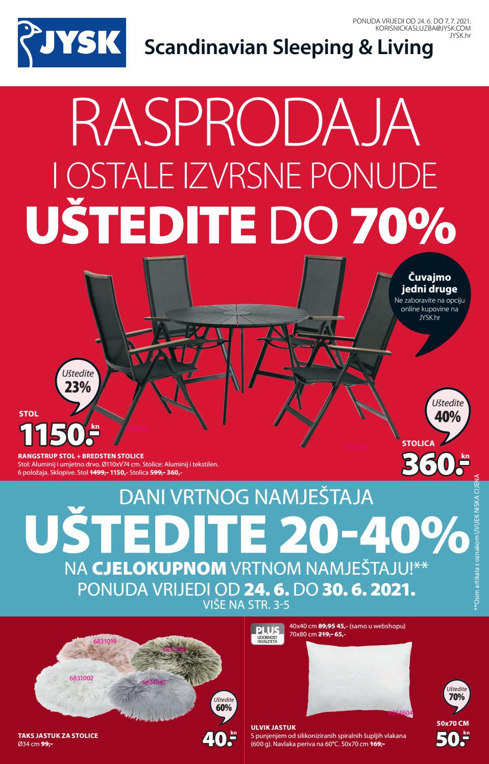 JYSK HR katalog od 24.06.-07.07.2021. by Catalog.hr - Issuu