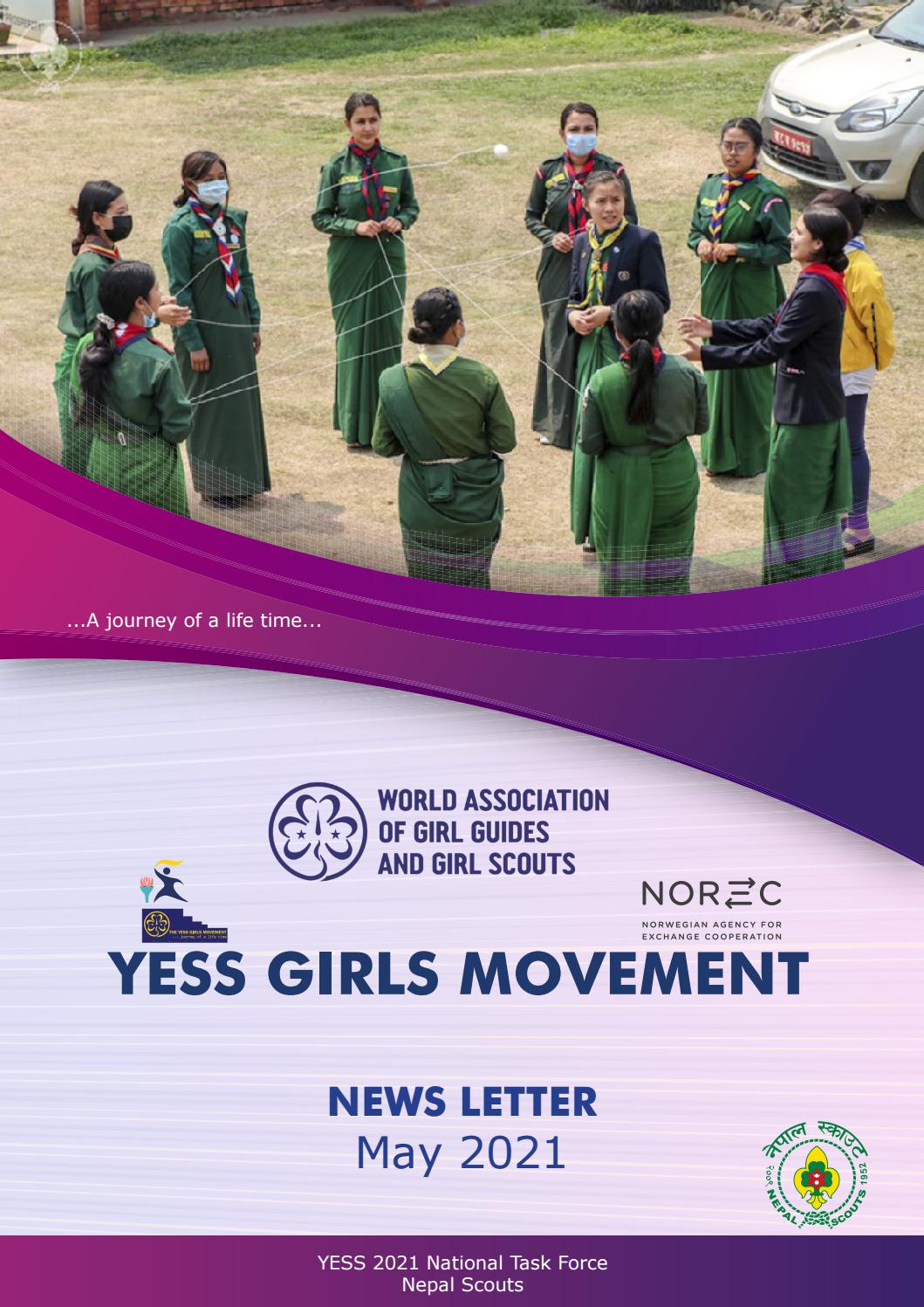 YESS Girls Newsletter 2021 - (May edition) by Nepal Scouts - Issuu