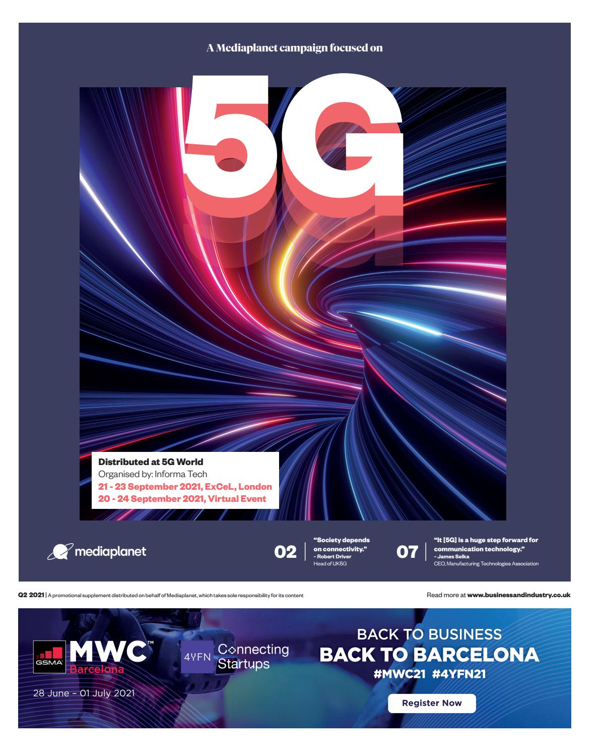 5G - Q2 2021 by Mediaplanet UK&IE - Issuu