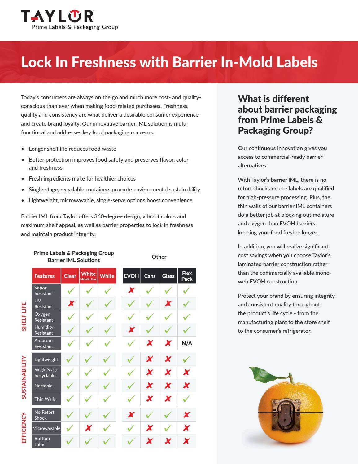 Barrier Labels Brochure by Taylor - Issuu