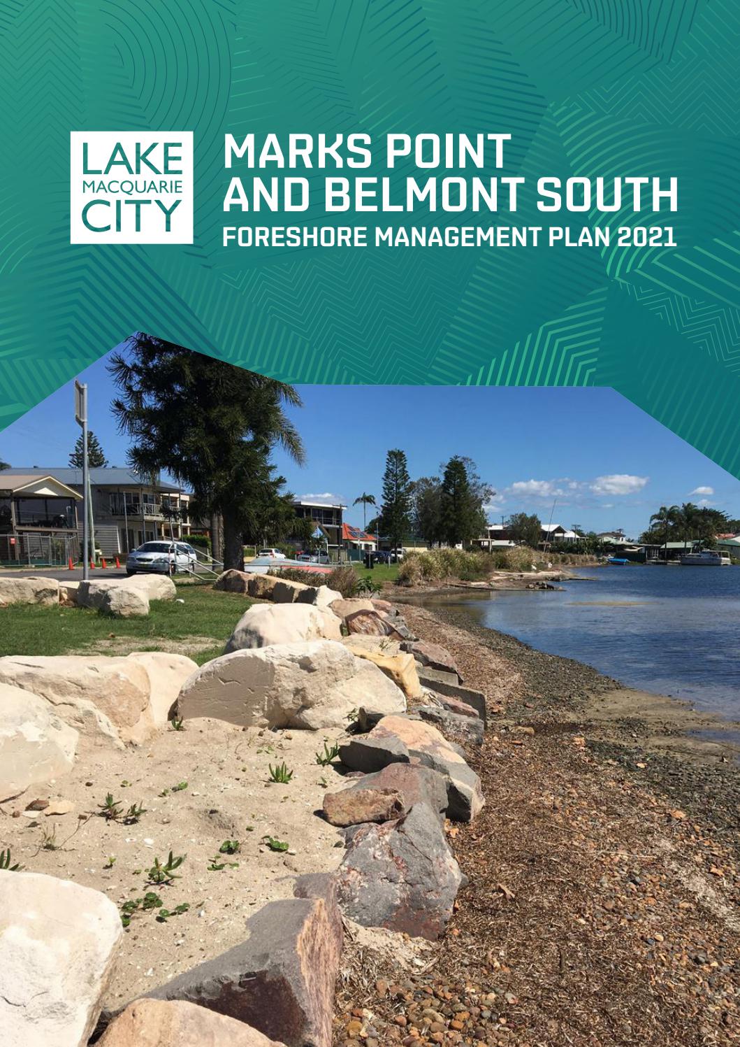 Draft Marks Point and Belmont South Foreshore Management Plan by Lake ...
