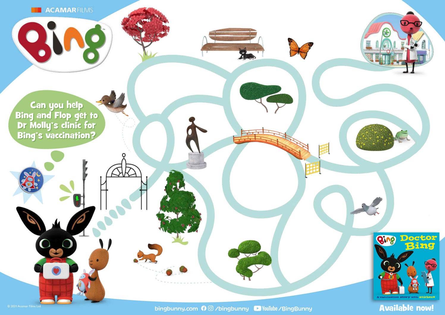 Doctor Bing Activity Sheets by harpercollinschildrens - Issuu