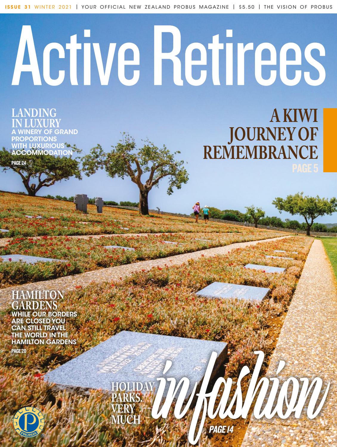 Winter 2021 Active Retirees New Zealand Magazine by ProbusSouthPacific ...