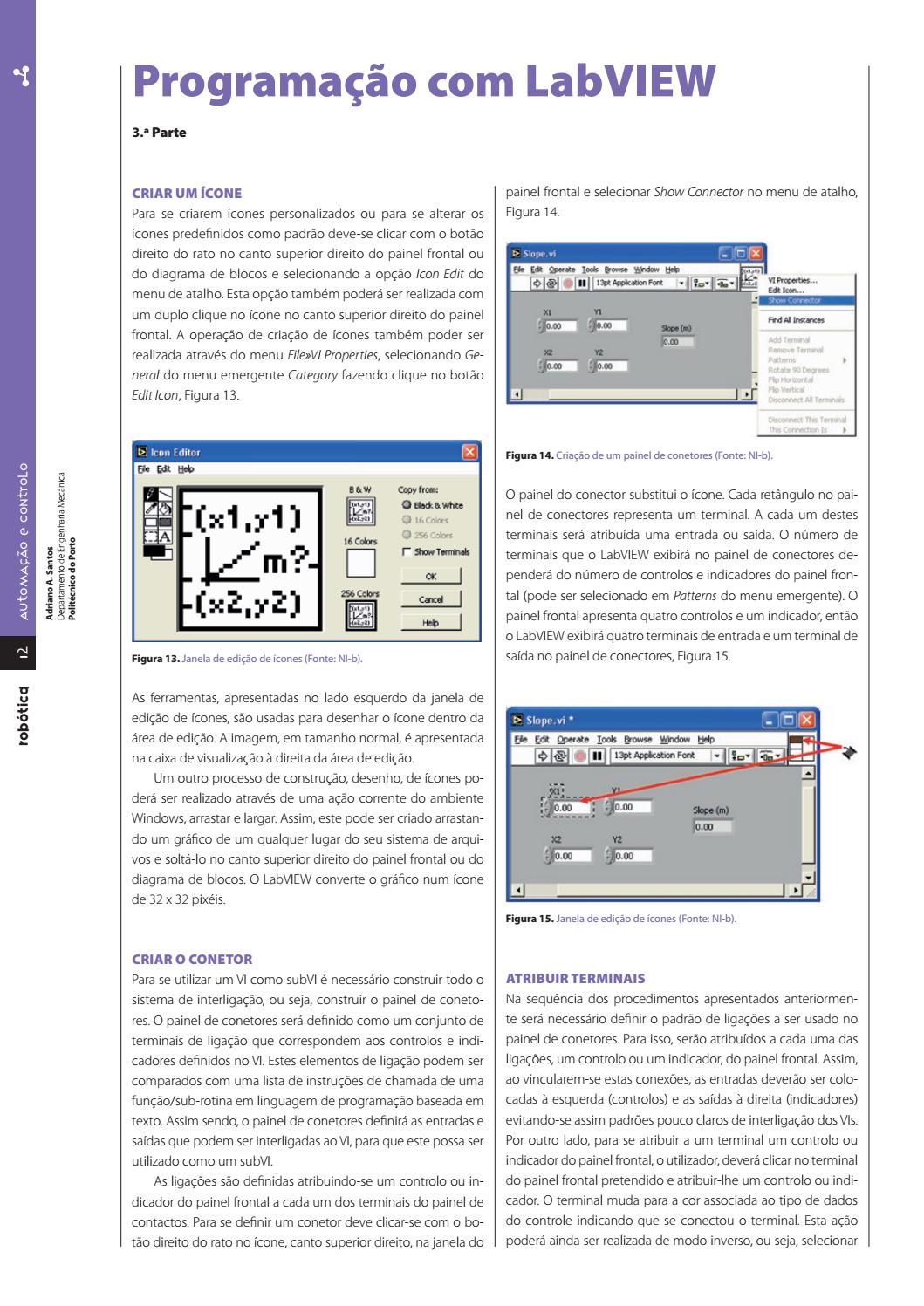 Programação com LabVIEW - 3.ª Parte by cie - Issuu