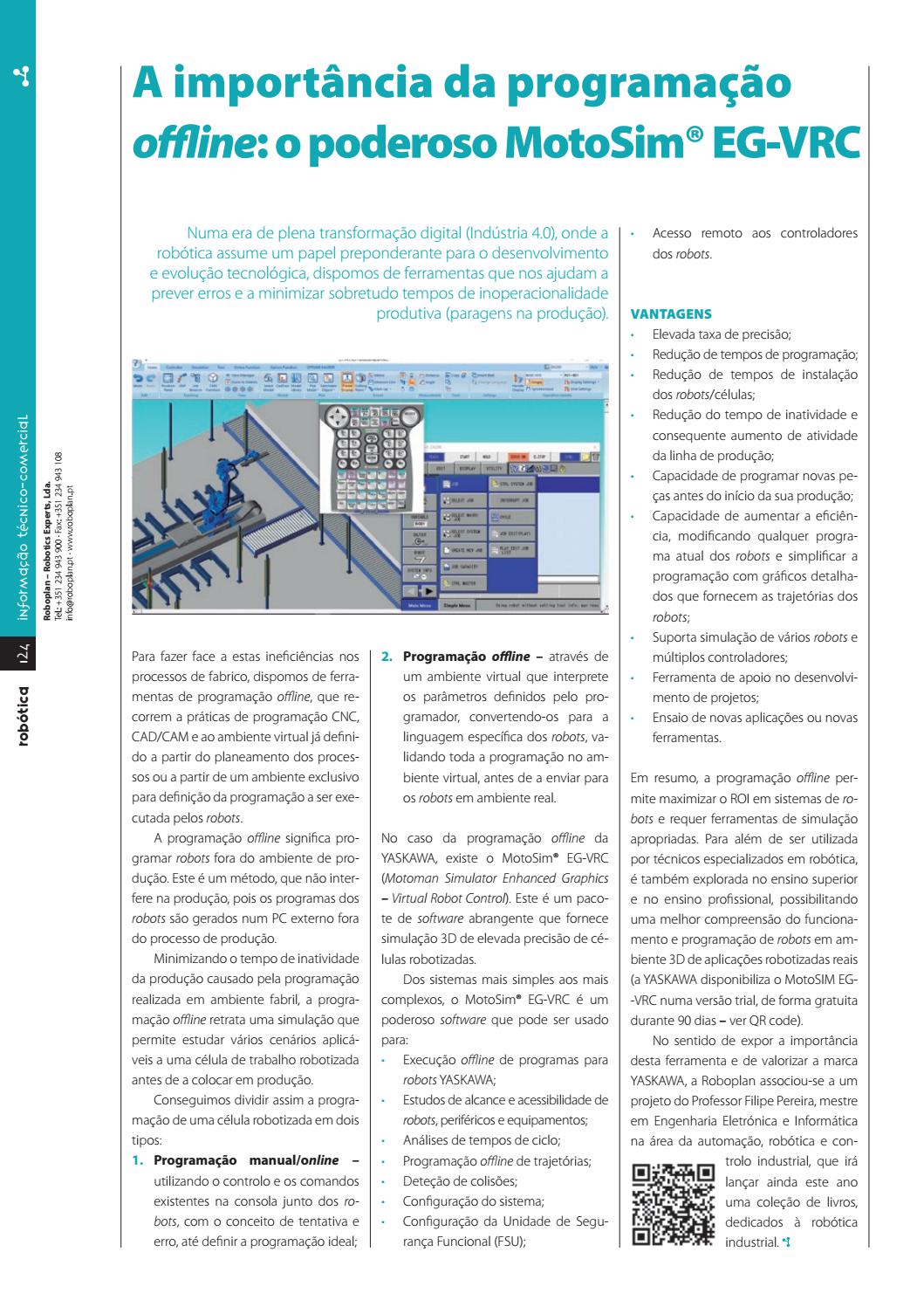 A importância da programação offline: o poderoso MotoSim® EG-VRC by cie ...