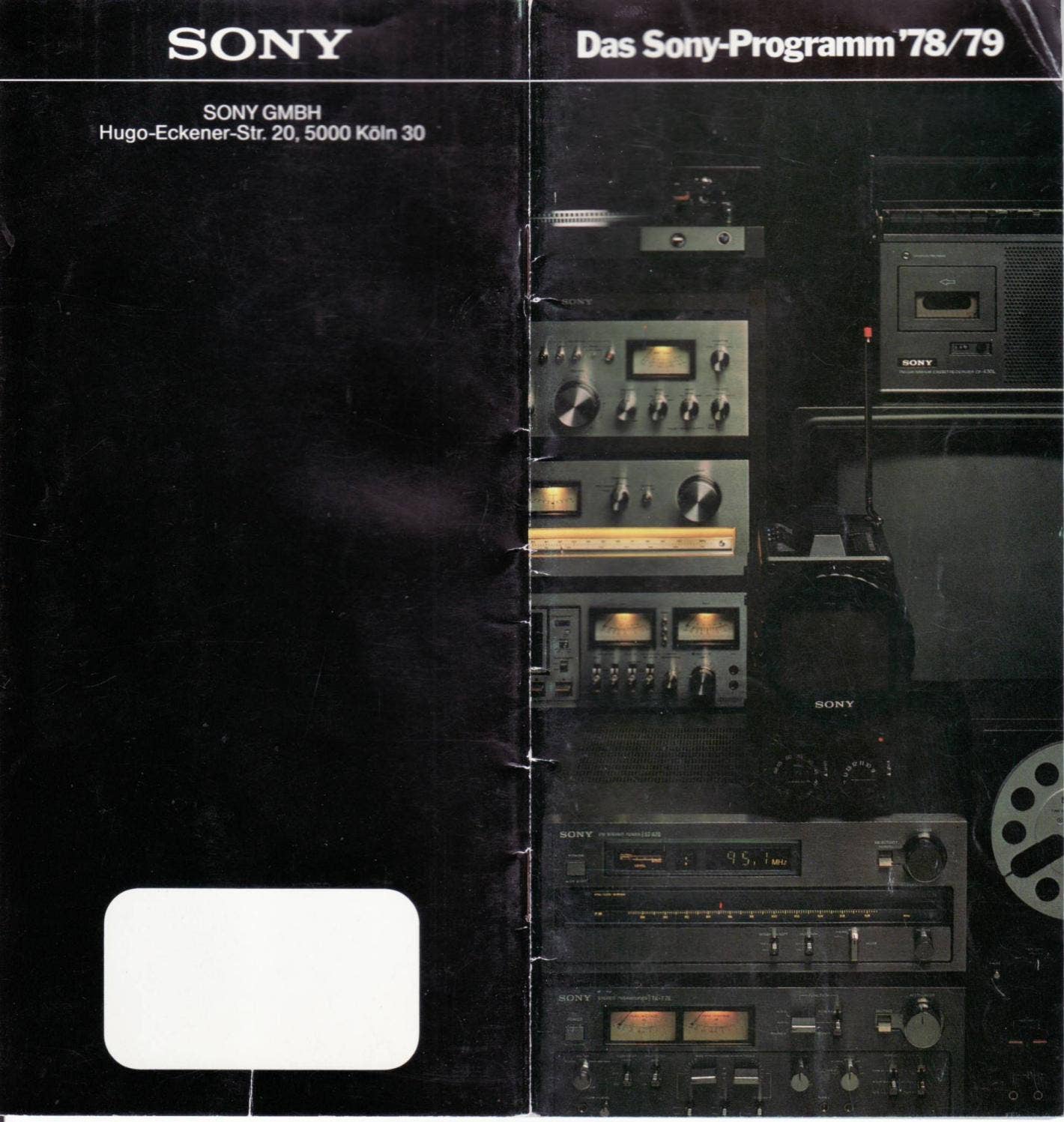 Sony Katalog 1978-79 by Alex Chernyak - Issuu