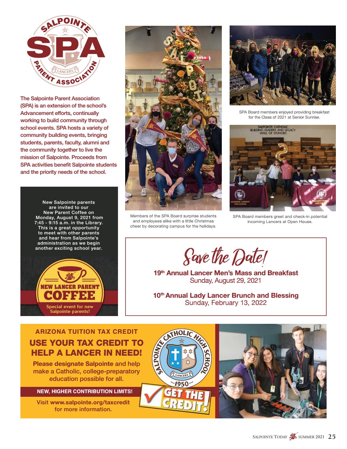 Salpointe Today 2021 by Salpointe Catholic High School - Issuu