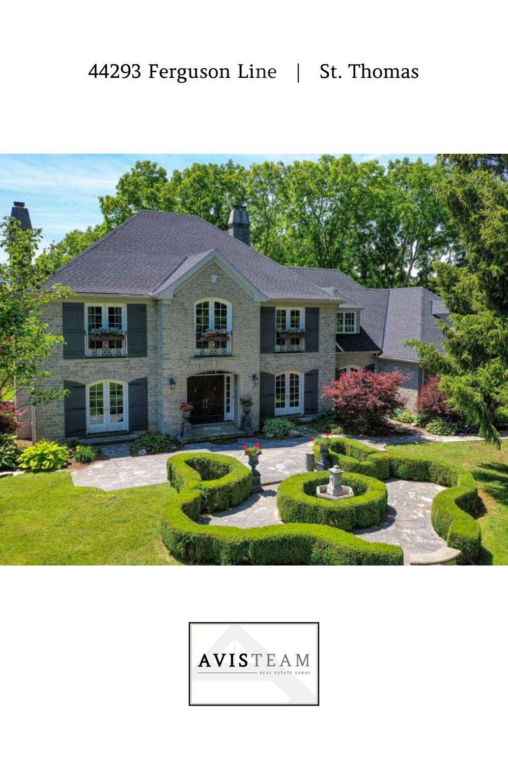 44293 Ferguson Line, St. Thomas by avisteam - Issuu