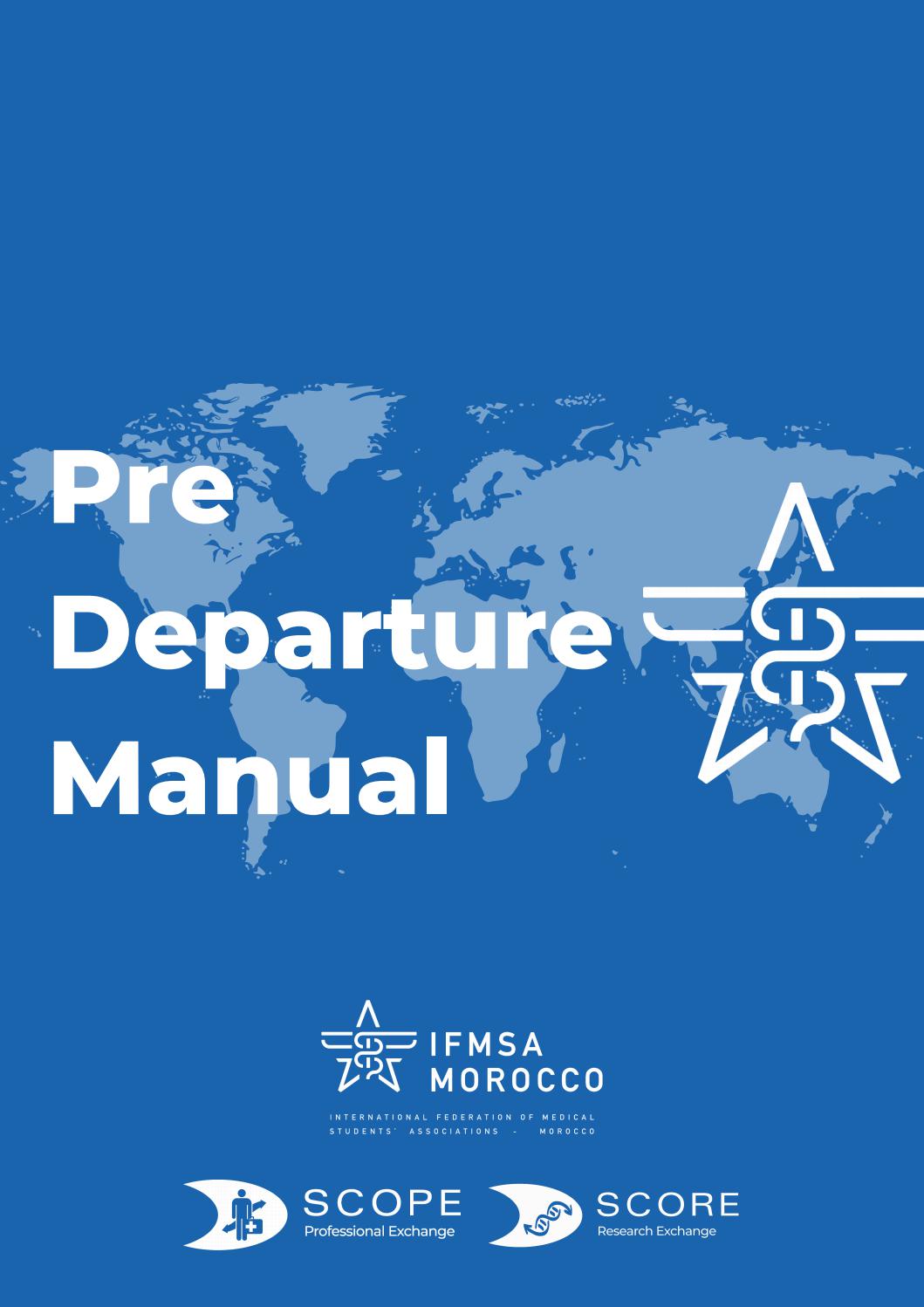IFMSA-Morocco Pre Departure Exchange Manual - 2021. by IFMSA-Morocco ...