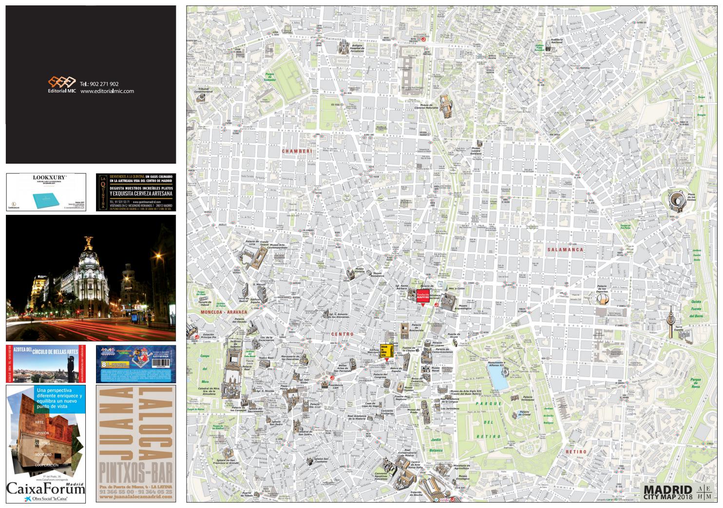 Madrid City Map 1ª edicion 2018 by editorialmic - Issuu