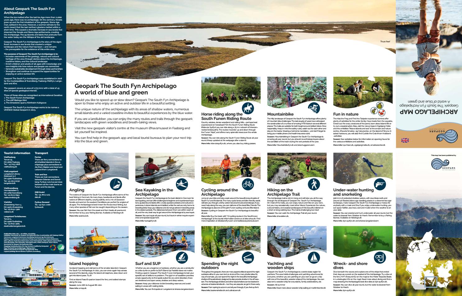 Archipelago Map - Geopark The South Fyn Archipelago by VisitLangeland ...