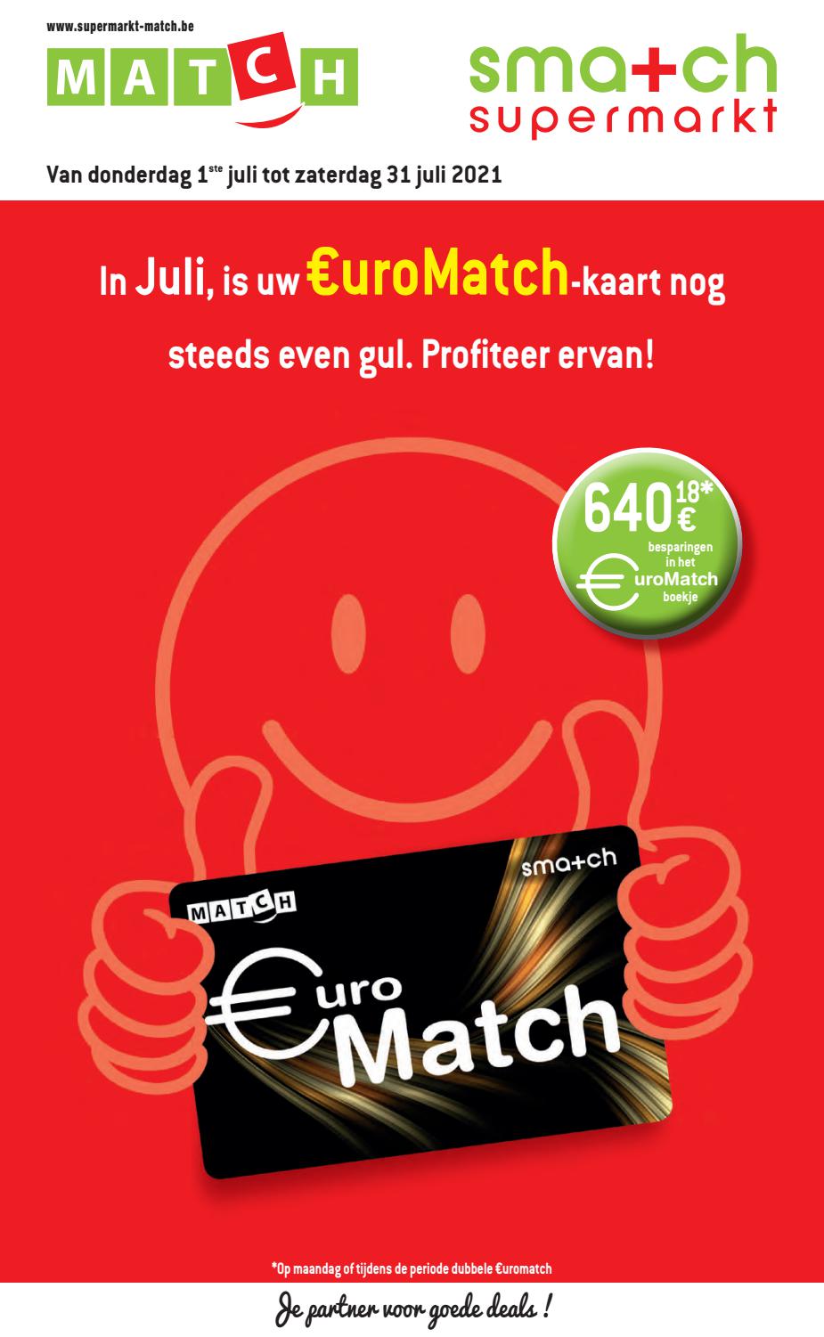 Geldig heel de maand juli! by match.smatch - Issuu