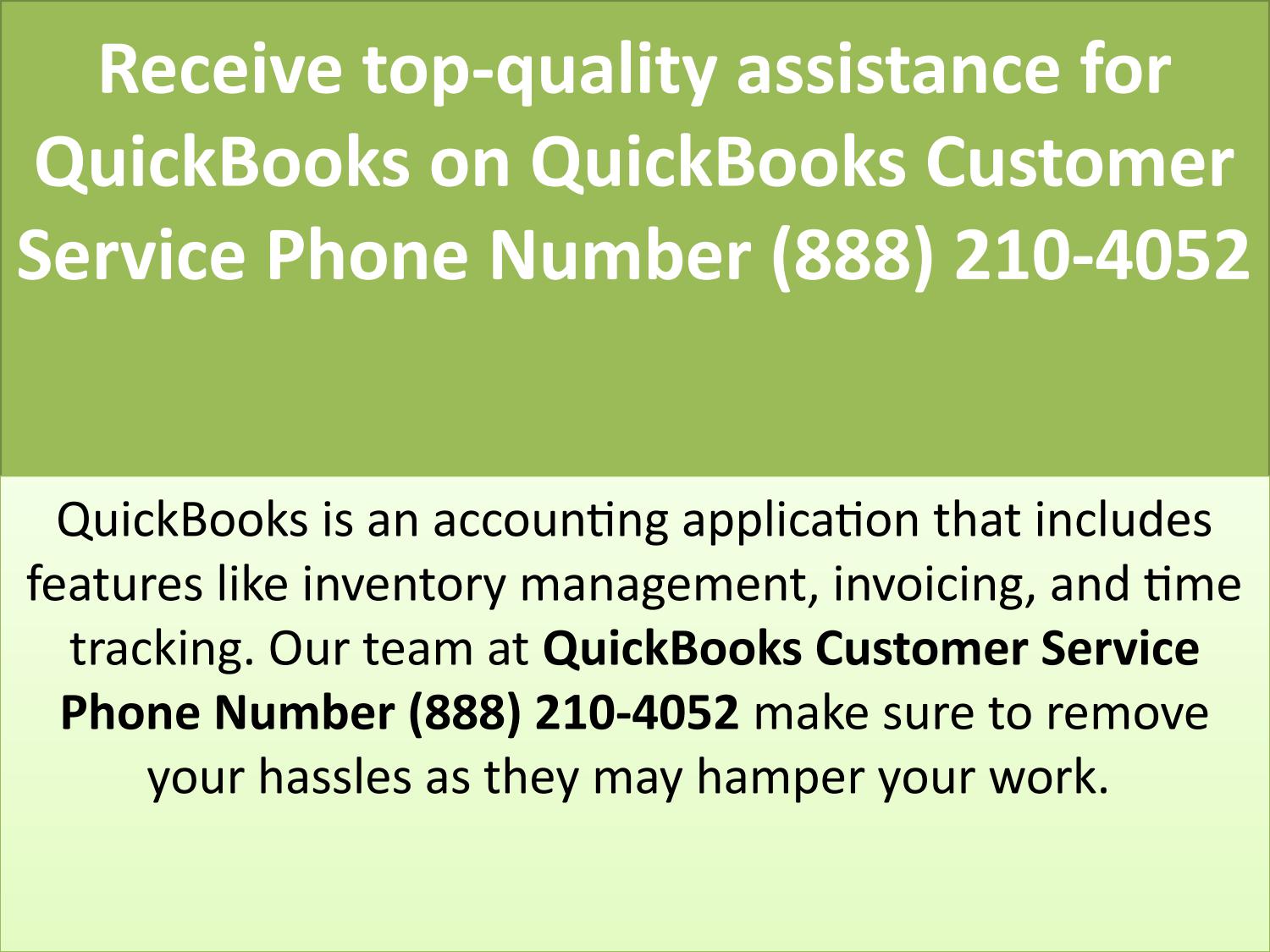Receive top-quality assistance for QuickBooks on QuickBooks Support ...