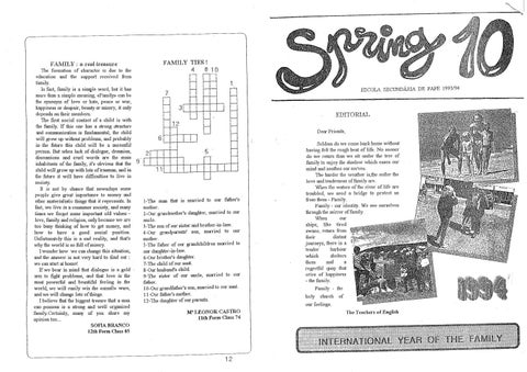 Spring - Edition 10 by Spring Jornal - Issuu