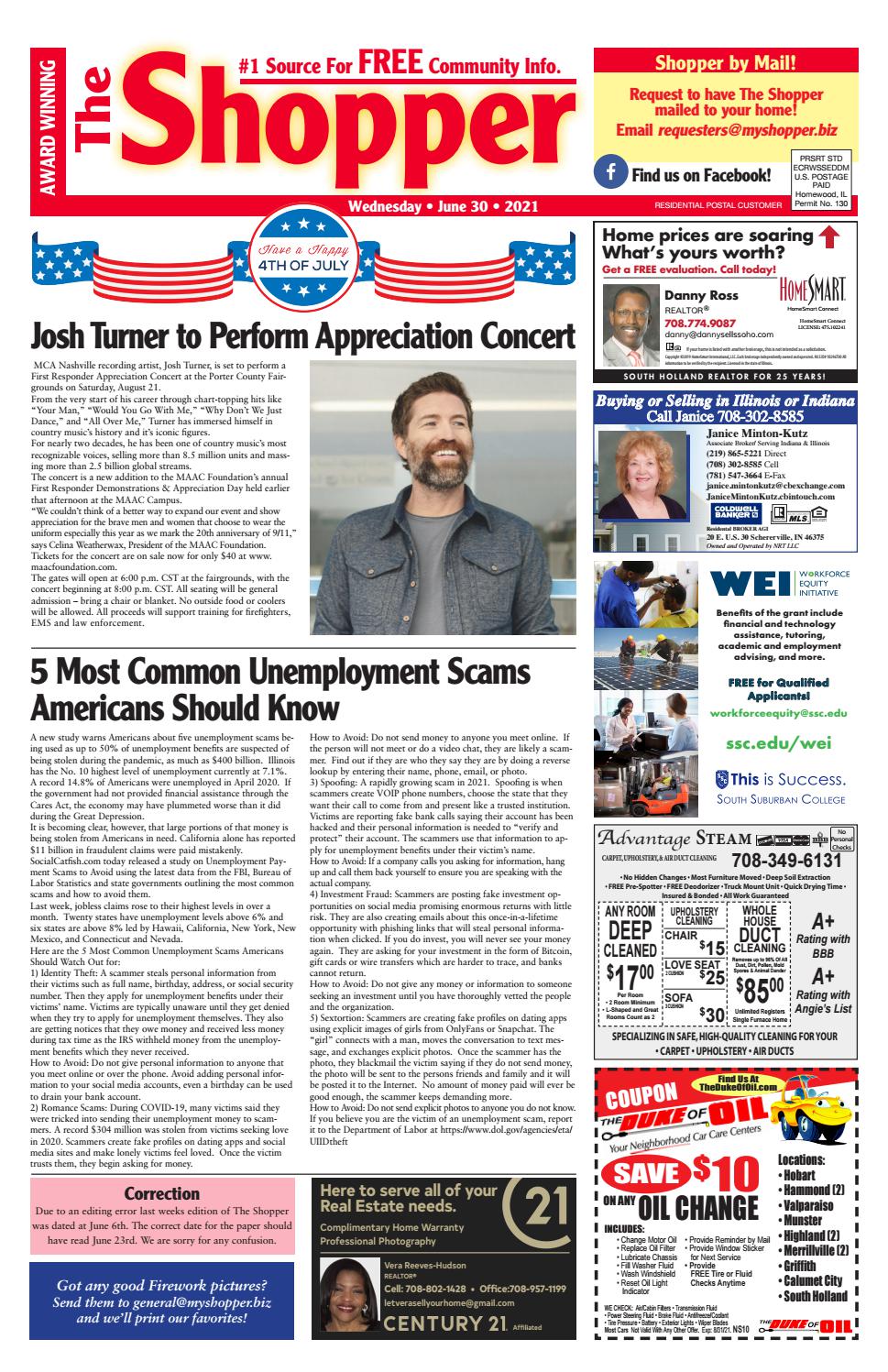 The Shopper 06/30/2021 by The Shopper - Issuu