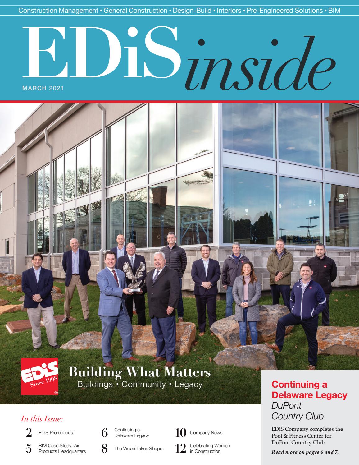 EDiS Inside Newsletter | March 2021 by EDiS Company - Issuu
