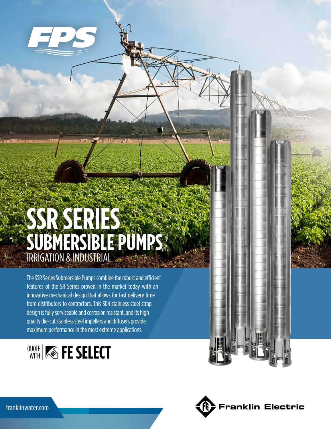 Franklin Electric 6" SSR Series Brochure by deltawaterproducts - Issuu