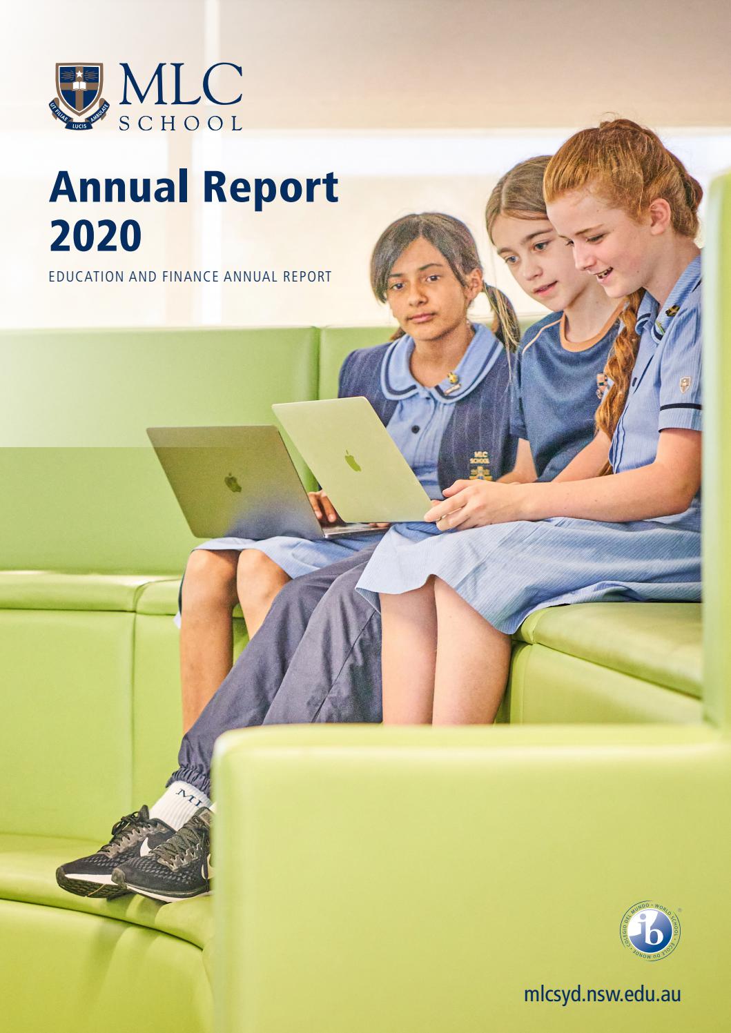 2020 MLC School Annual Report by MLC School - Issuu