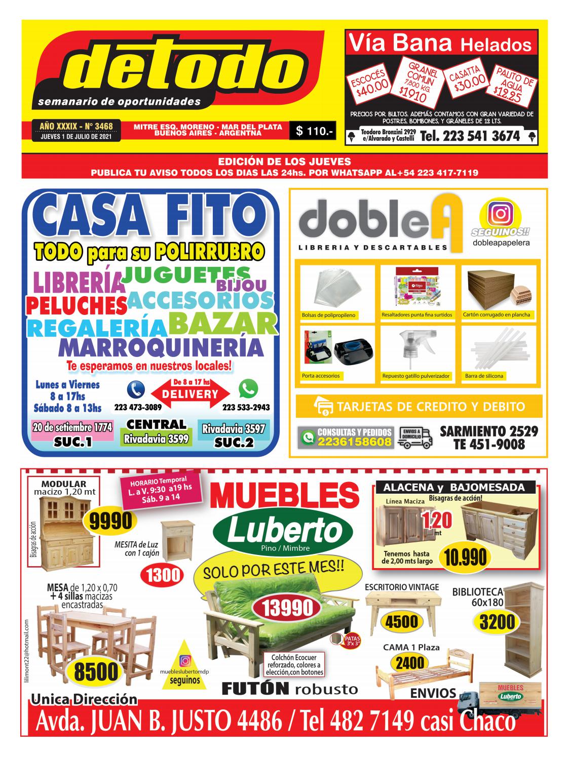 Semanario Detodo - Jueves 1 de Julio de 2021 - Edición N° 3468 by ...