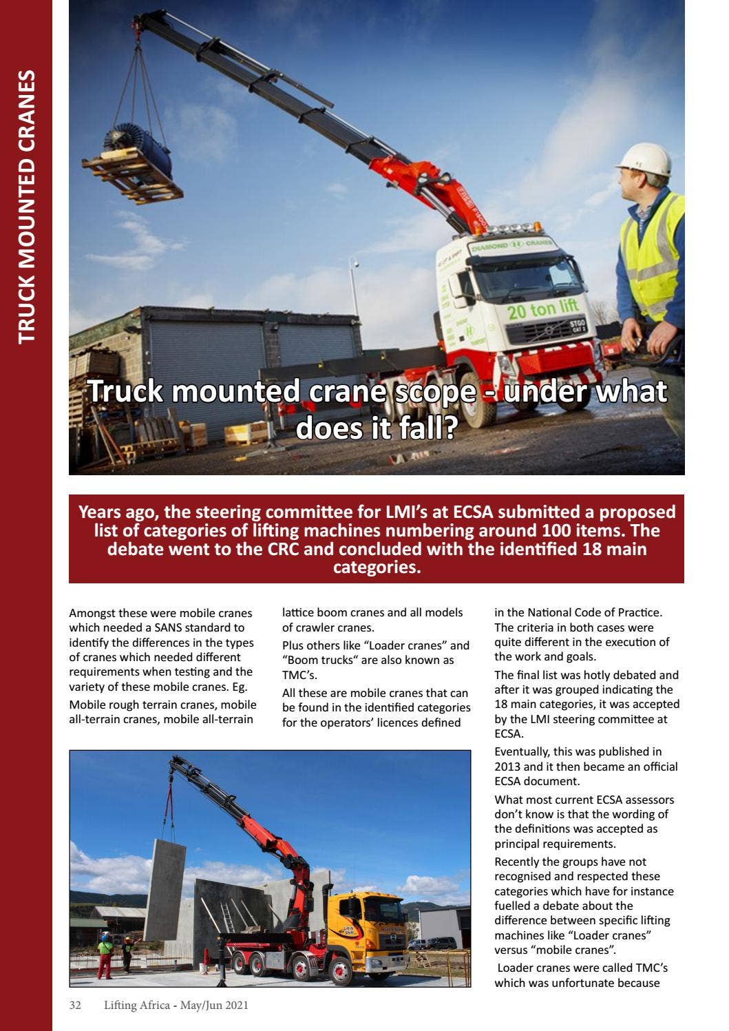 Latest Lifting Africa May-Jun 2021 by Lifting Africa - Issuu
