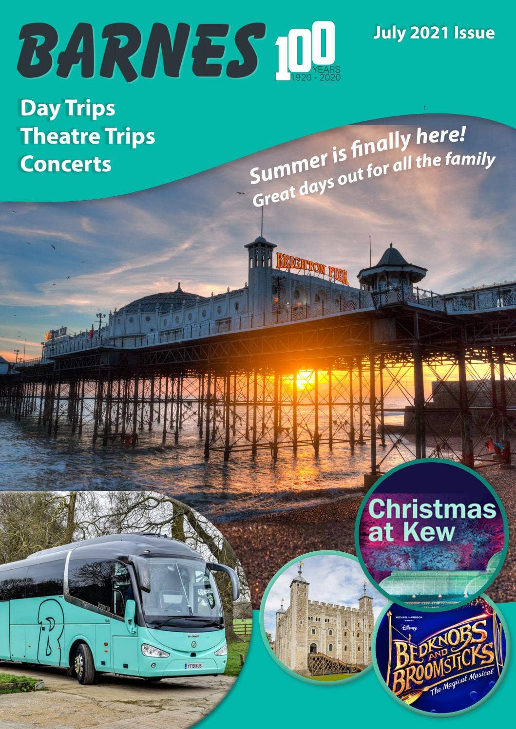 Barnes Coaches Day Trip Brochure - July 2021 Issue by Barnes Coaches ...