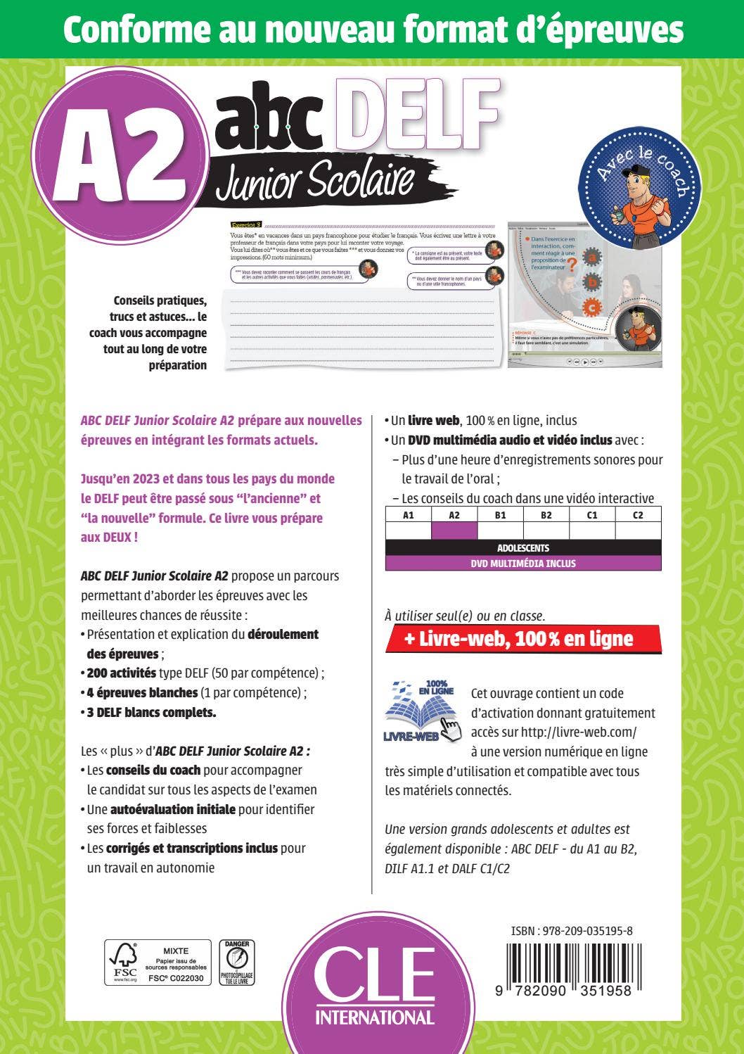 ABC DELF Junior scolaire - Niveau A2 by CLE International - Issuu