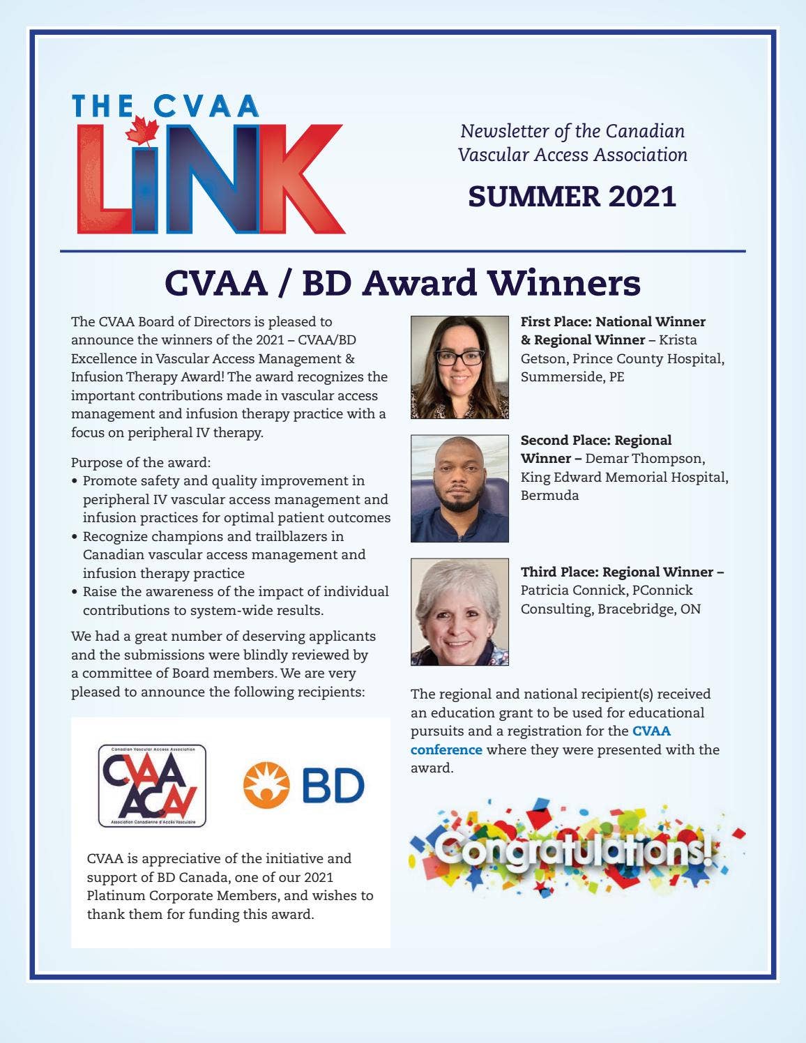 The CVAA Link: Summer 2021 by CVAA - Issuu