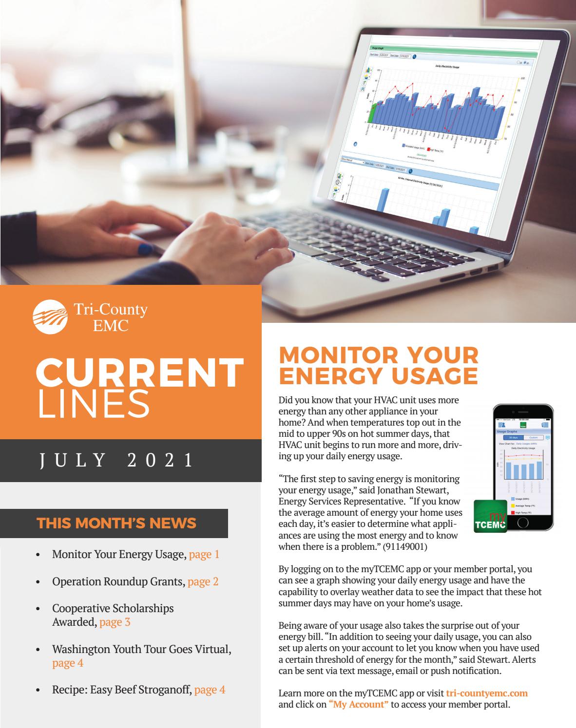 Current Lines - July 2021 by Tri-County EMC - Issuu