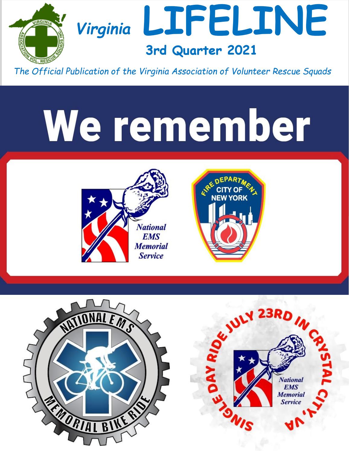 THIRD QUARTER LIFELINE 2021 by Virginia Association of Volunteer Rescue ...