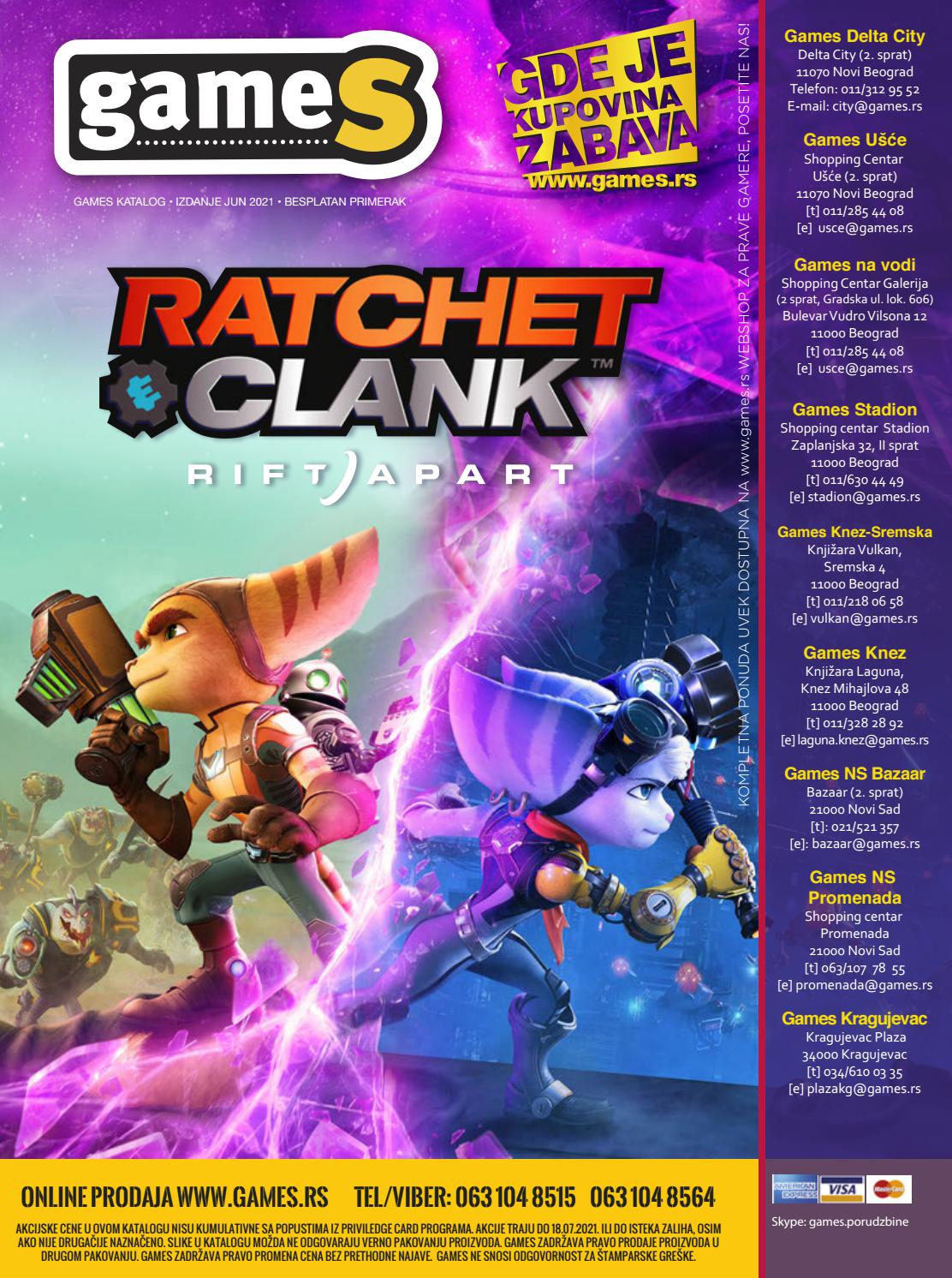 GameS web katalog Akcije Pokloni Sniženja Noviteti by GameS - Issuu