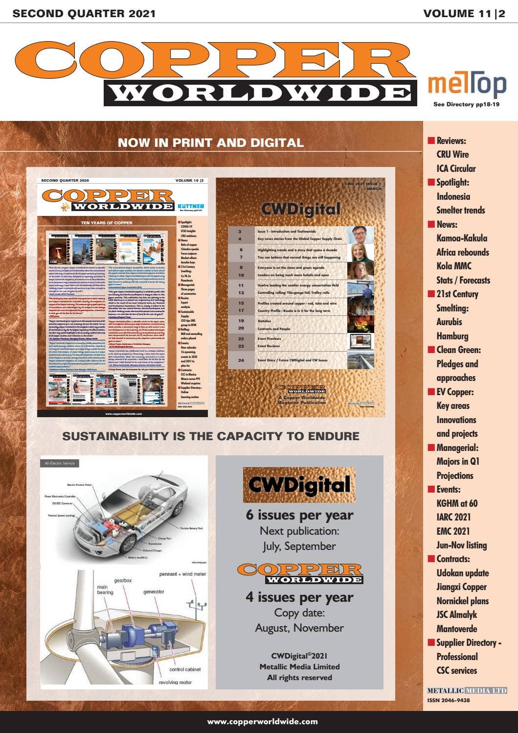 Copper Worldwide Vol 11 No 2 issue by Metamedi - Issuu