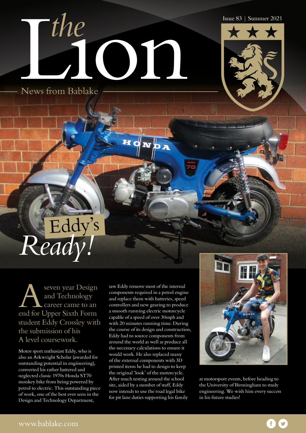 The Lion - Issue 83 by Bablake - Issuu