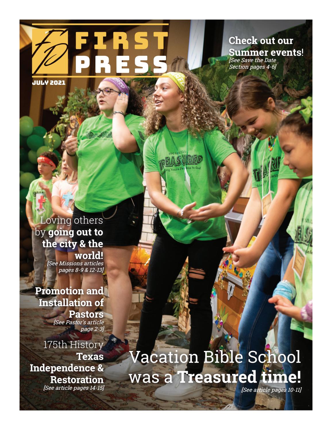 First Press Magazine: July 2021 Issue by FPC San Antonio - Issuu