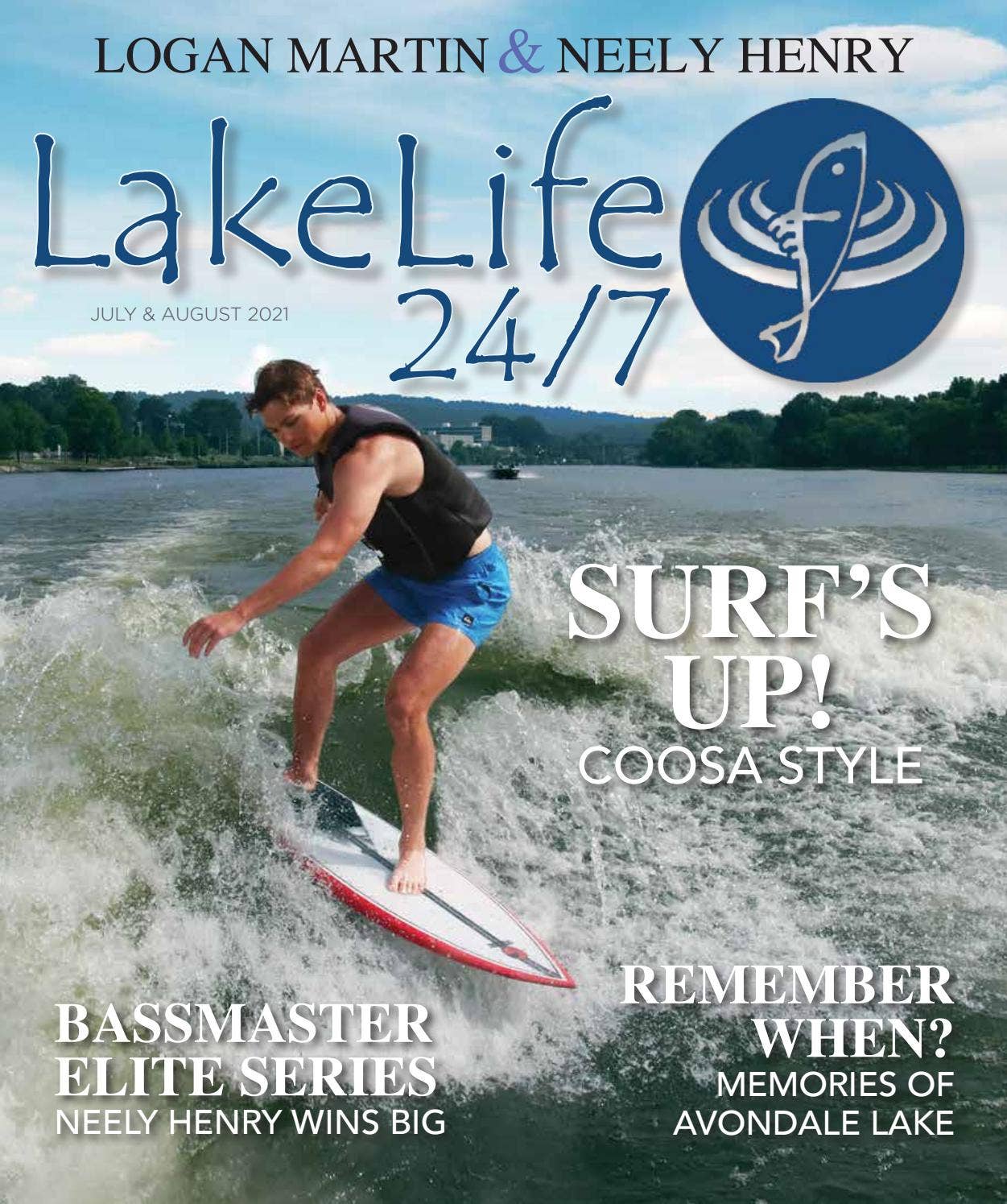 LakeLife 24/7 Magazine Logan Martin and Neely Henry July 2021 by ...