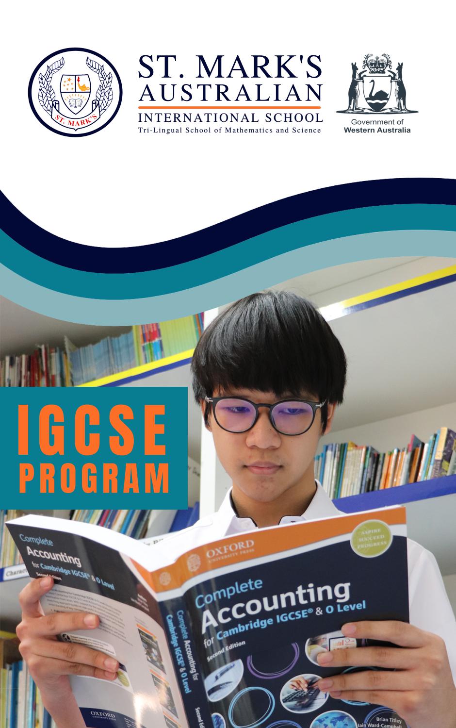 IGCSE PROGRAM by St. Mark's International School - Issuu