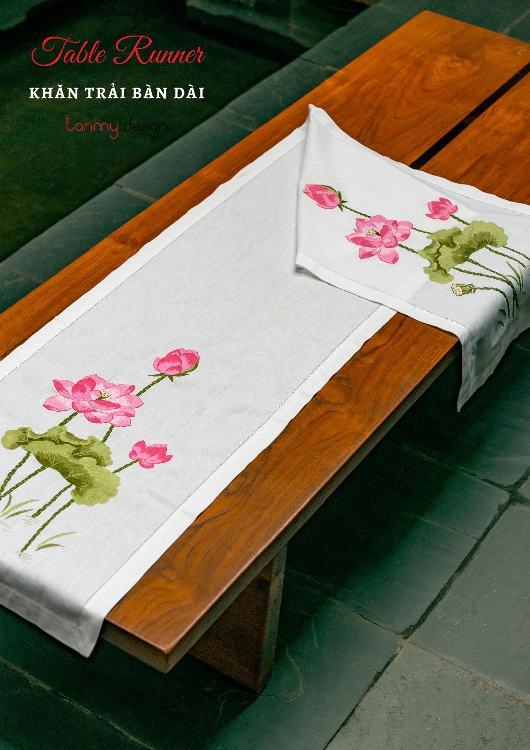 Tanmy Design Table Runner Hand Embroidery 2021-2022 by Tân Mỹ - Issuu