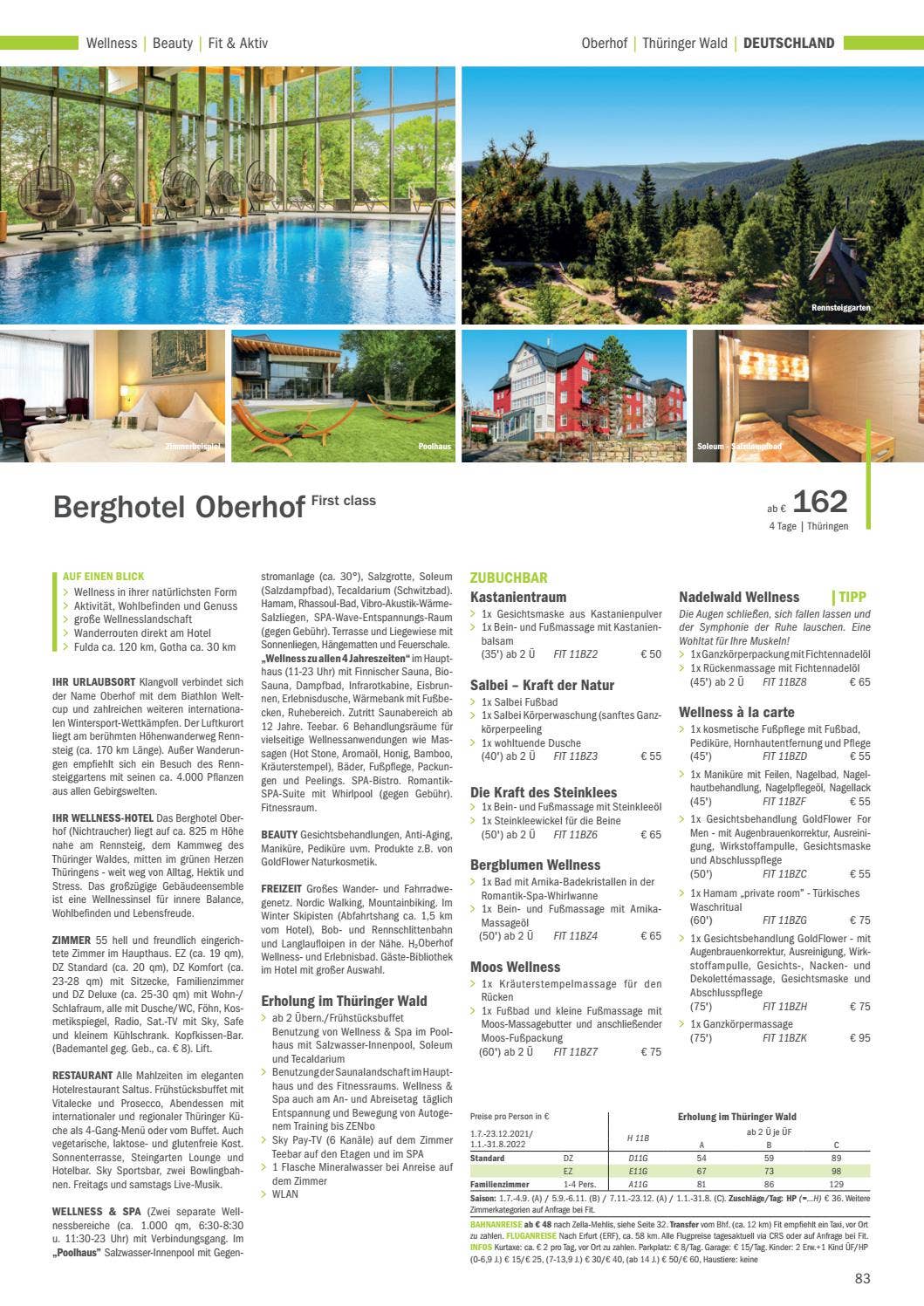 Fit Reisen Katalog Gesundheit und Wellness 2021/22 by Fit Reisen - Issuu