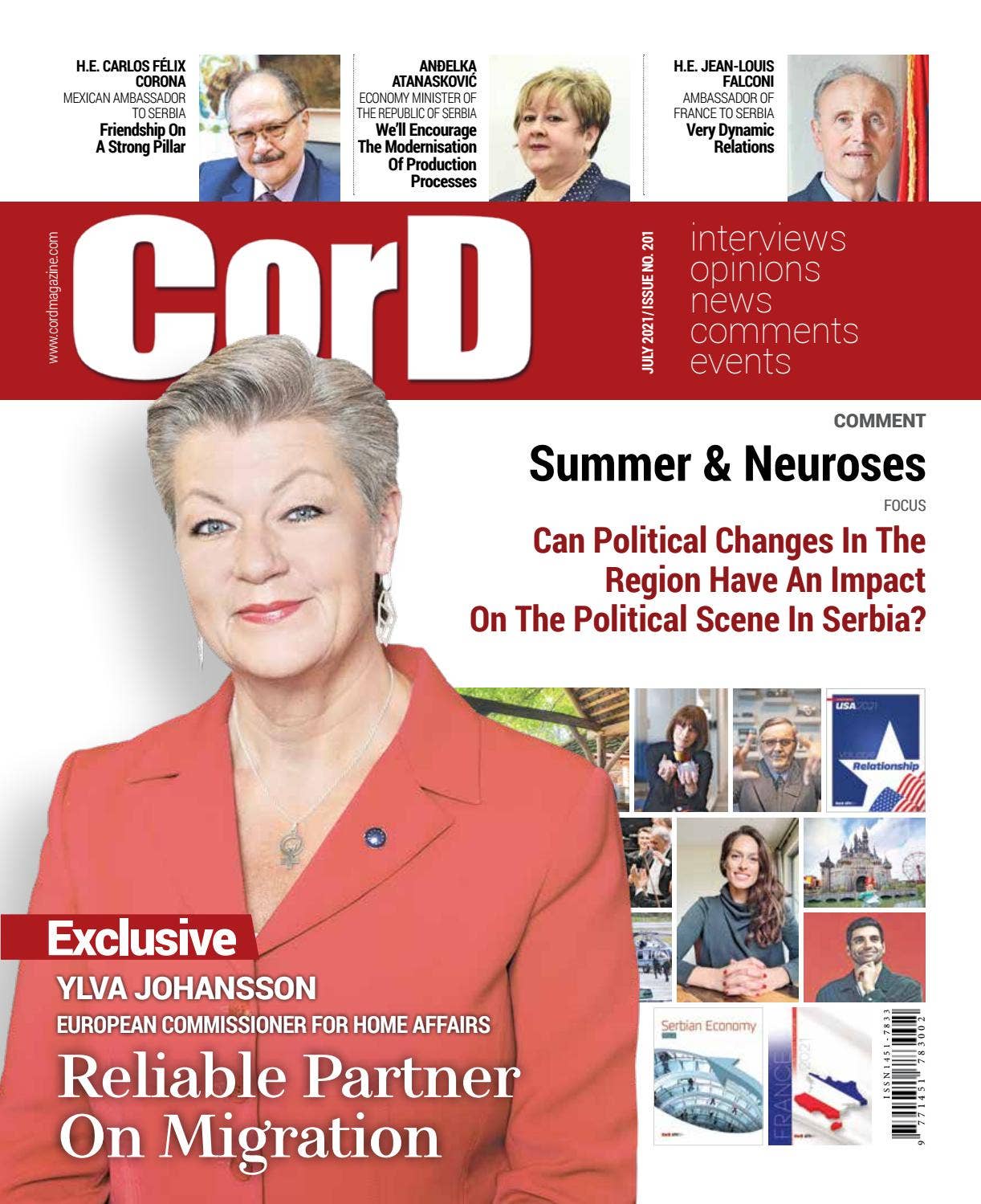 CorD Magazine, July issue no. 201 by CorD Magazine - Issuu