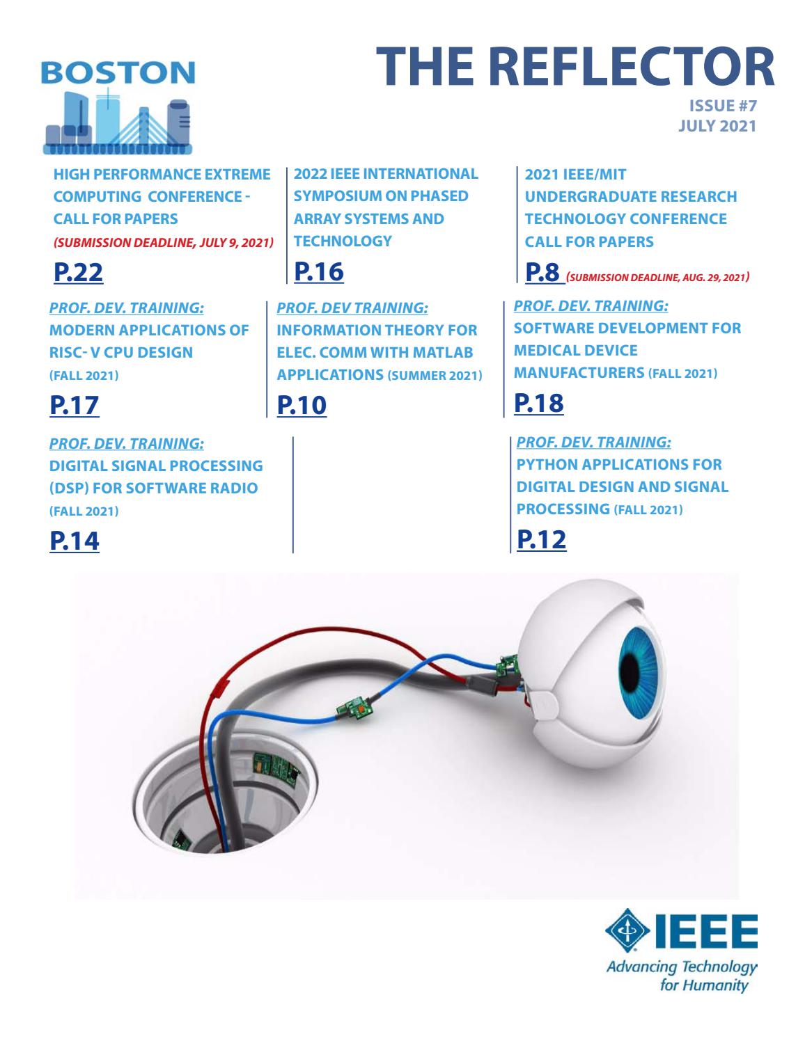 IEEE Boston Section's Digital Reflector Issue 7 - July 2021 by IEEE ...