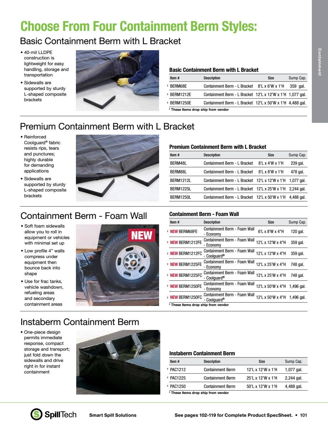 SpillTech Catalog by Ram Tool Construction Supply Co. - Issuu